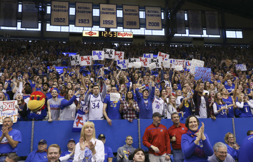 Basketball Notebook: Allen Fieldhouse vying for title of toughest venue ...